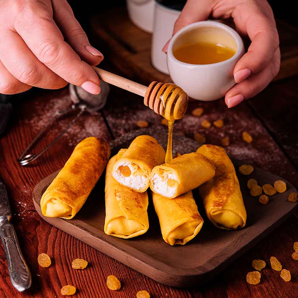 30+ creative ideas for sweet pancake fillings - 28ideas